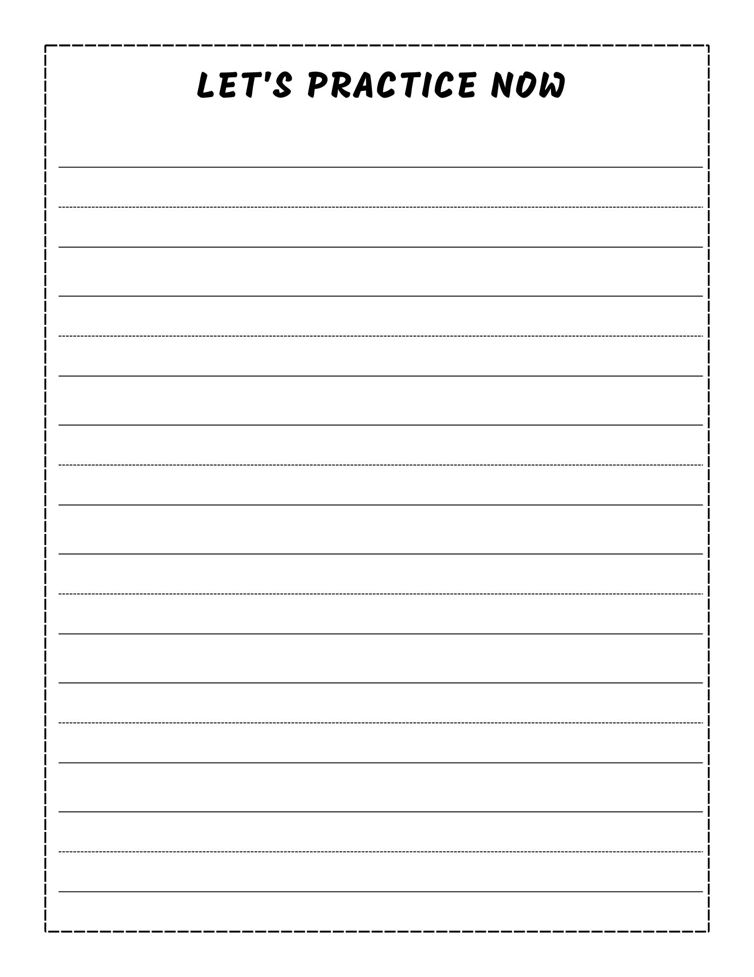 Kids Zone Tracing - Printable Publishing